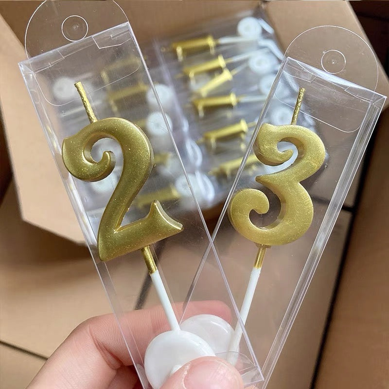 Number Candle | Little Cake Box