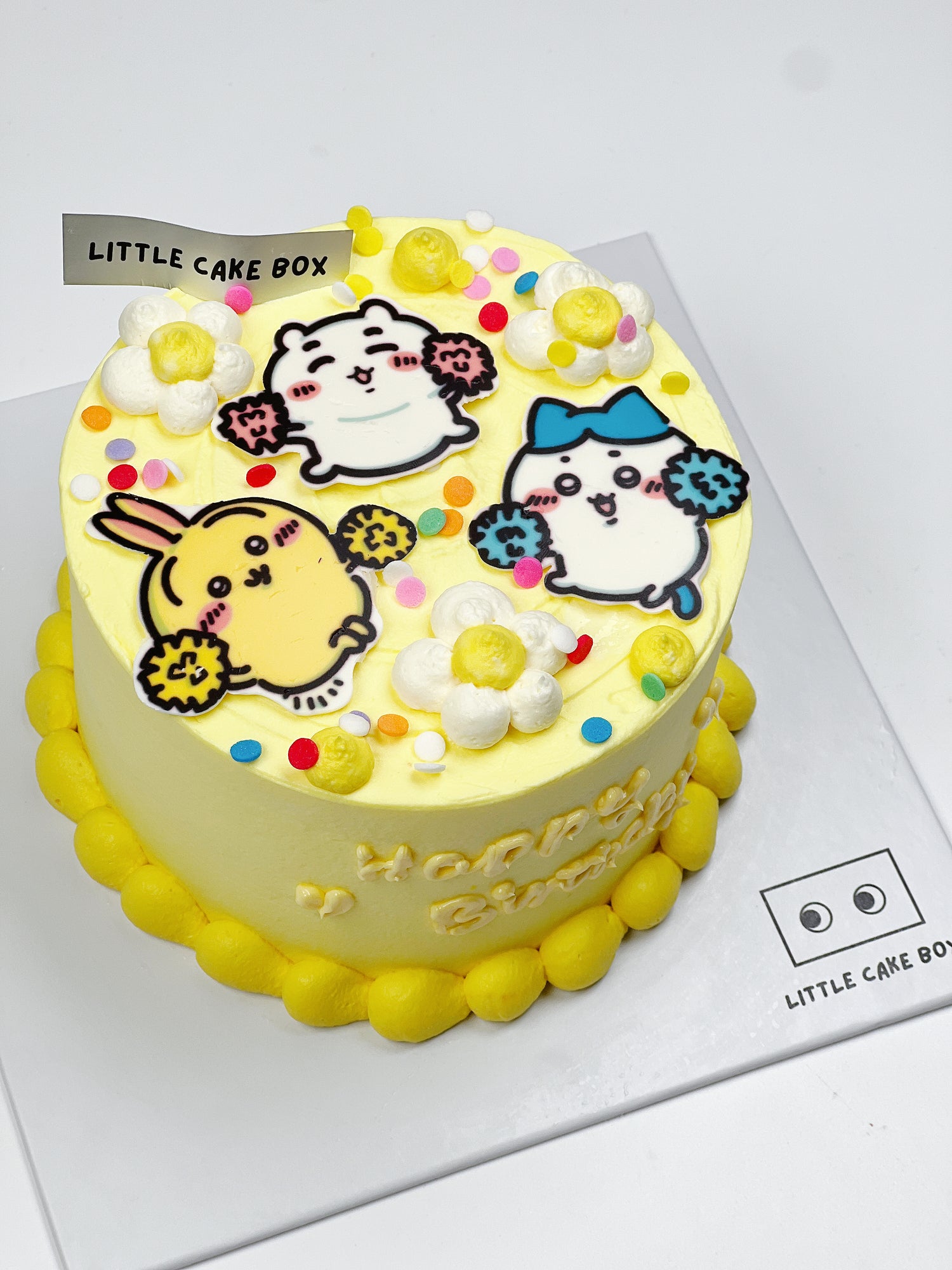 Chiikawa Usagi Vintage Piping Cake | Little Cake Box