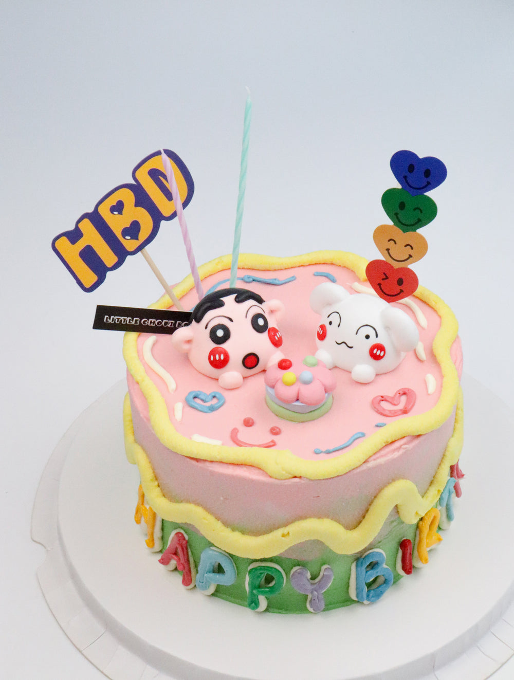 Colourful Crayon Shin-chan Cake | Little Cake Box