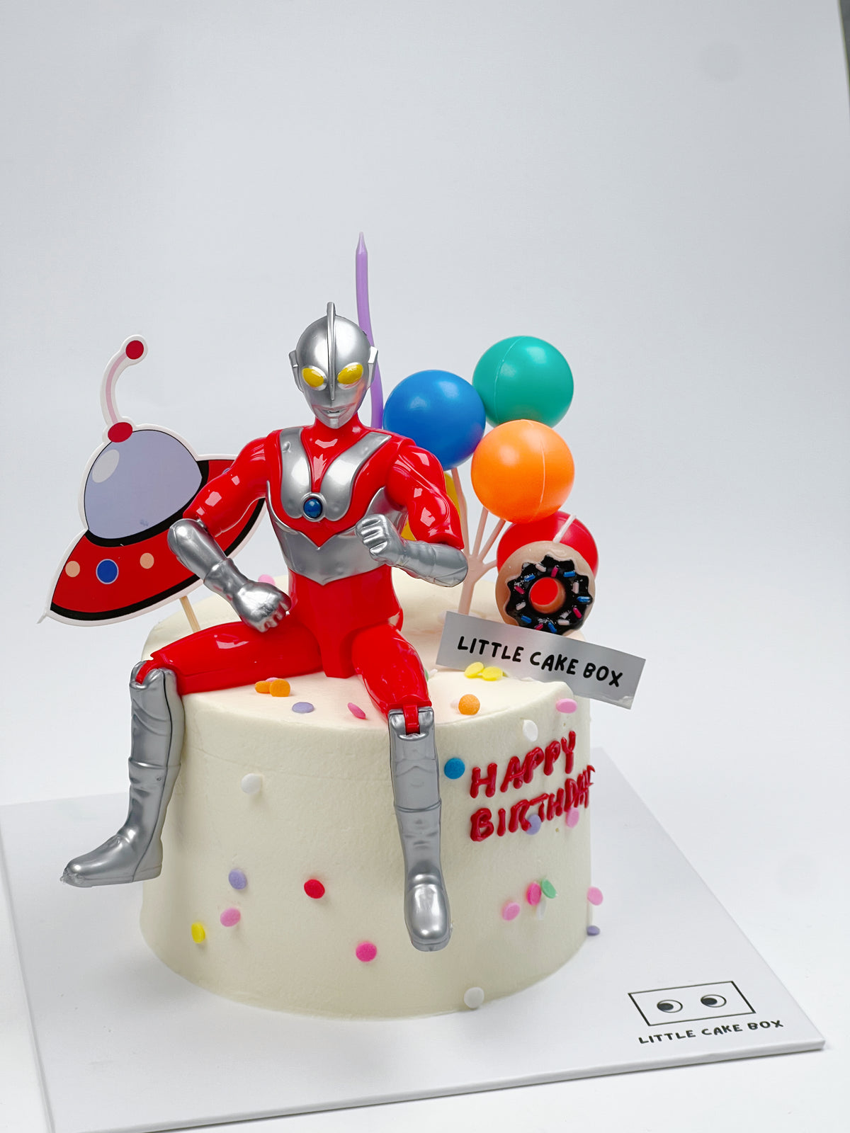 Ultraman Space Party Cake | Little Cake Box