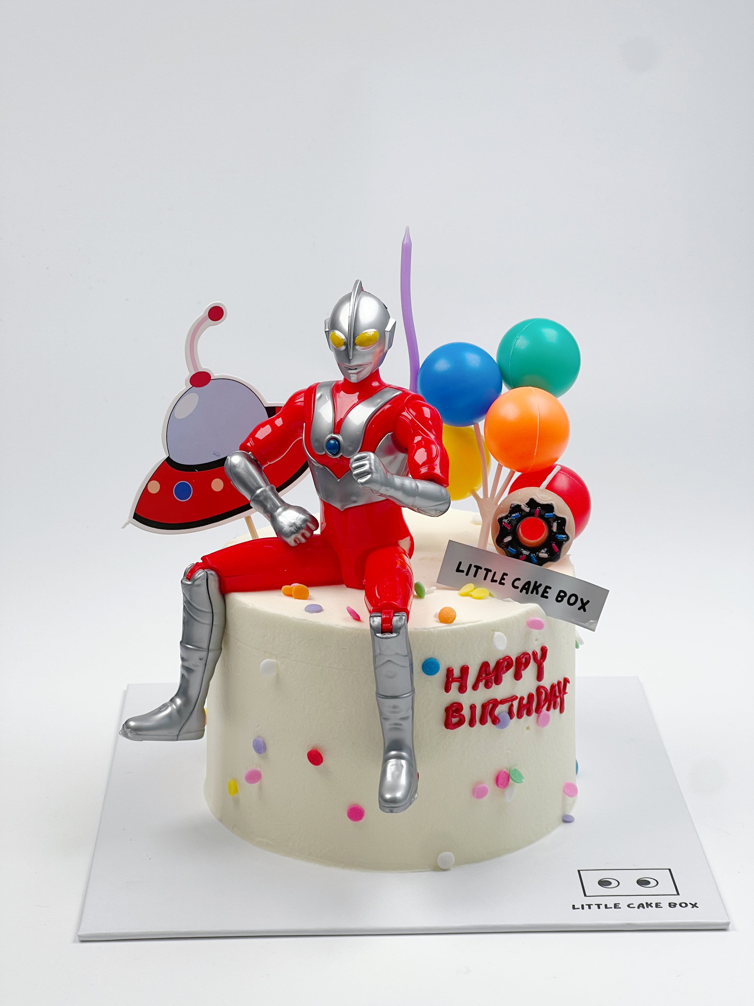 Ultraman Space Party Cake | Little Cake Box