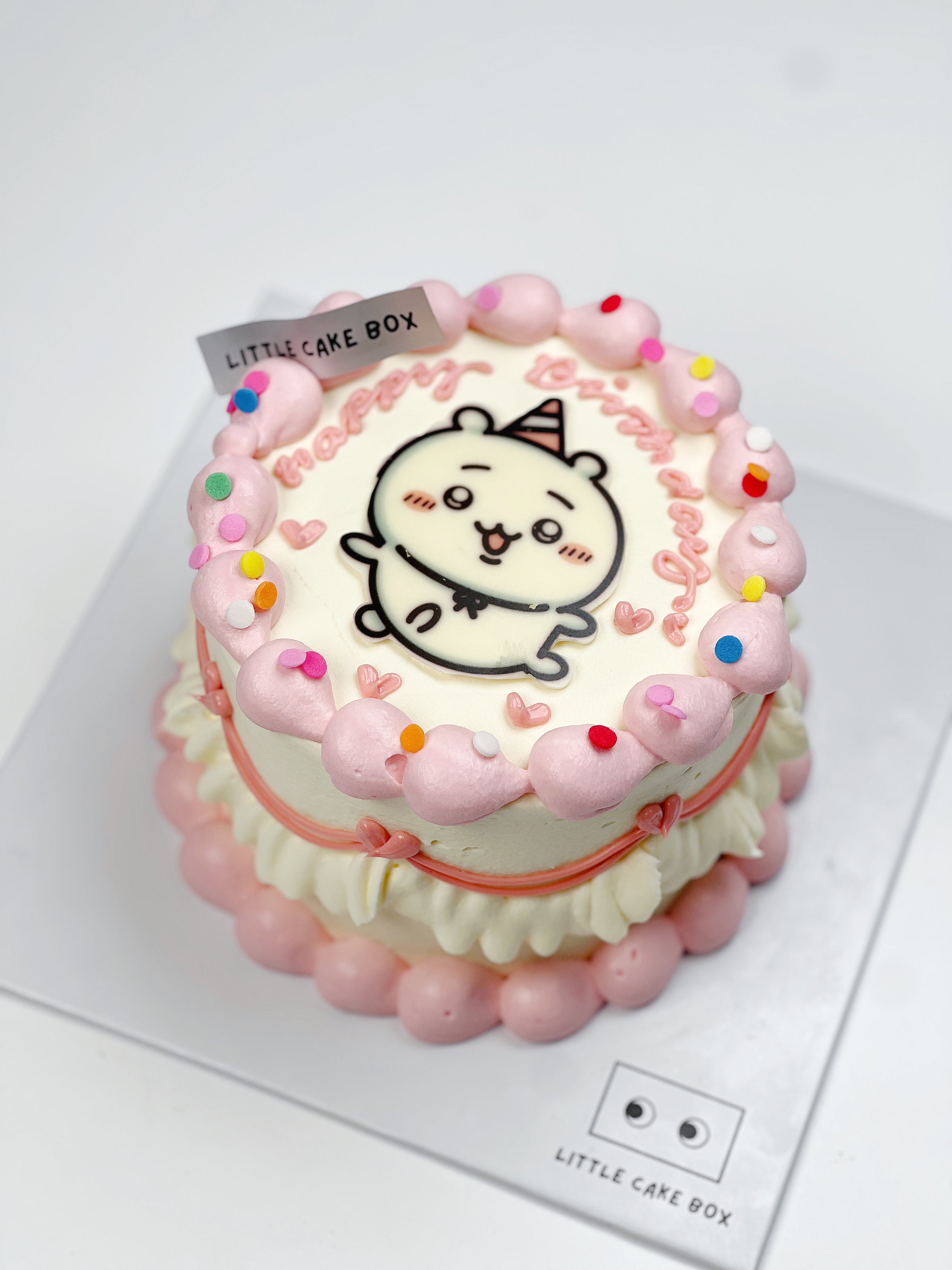 Chiikawa Vintage Piping Cake | Little Cake Box
