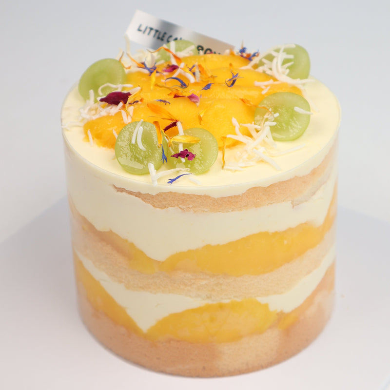 Fresh Mango Cake | Little Cake Box