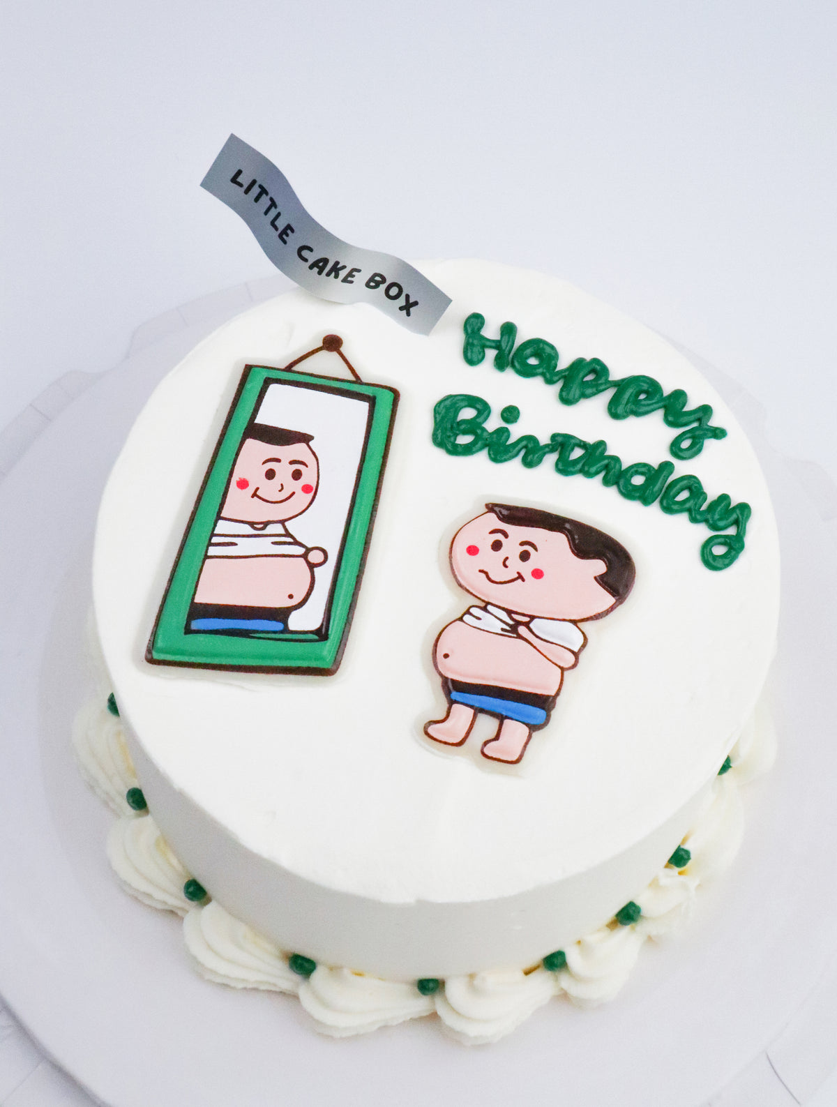 Handsome Guy Cake | Little Cake Box