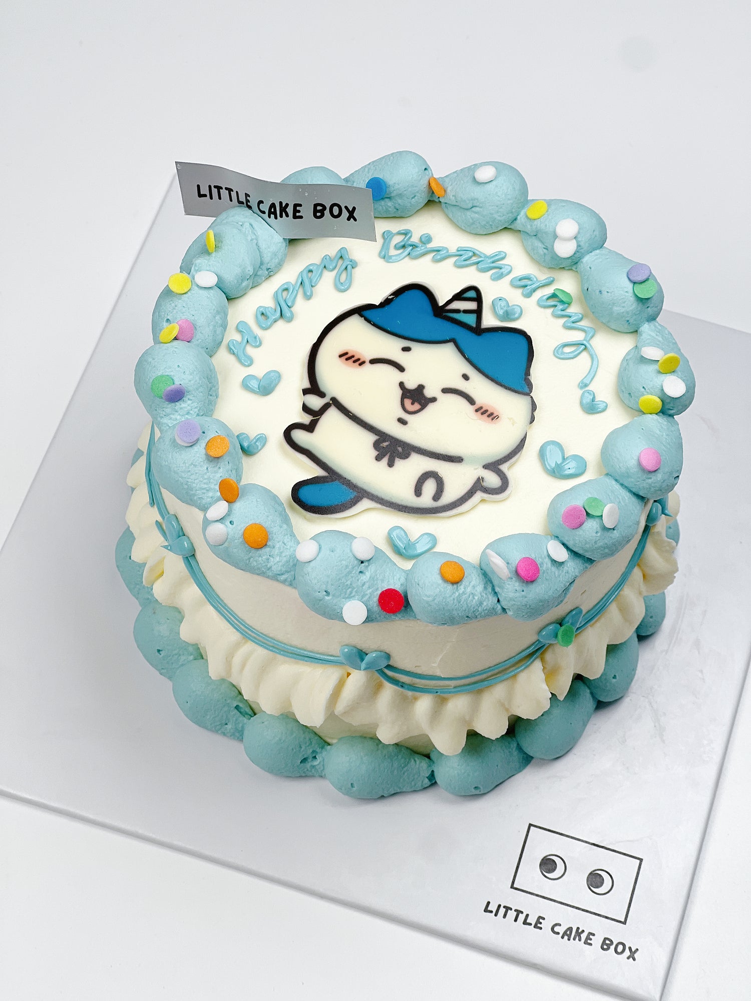 Chiikawa Hachiware Vintage Piping Cake | Little Cake Box