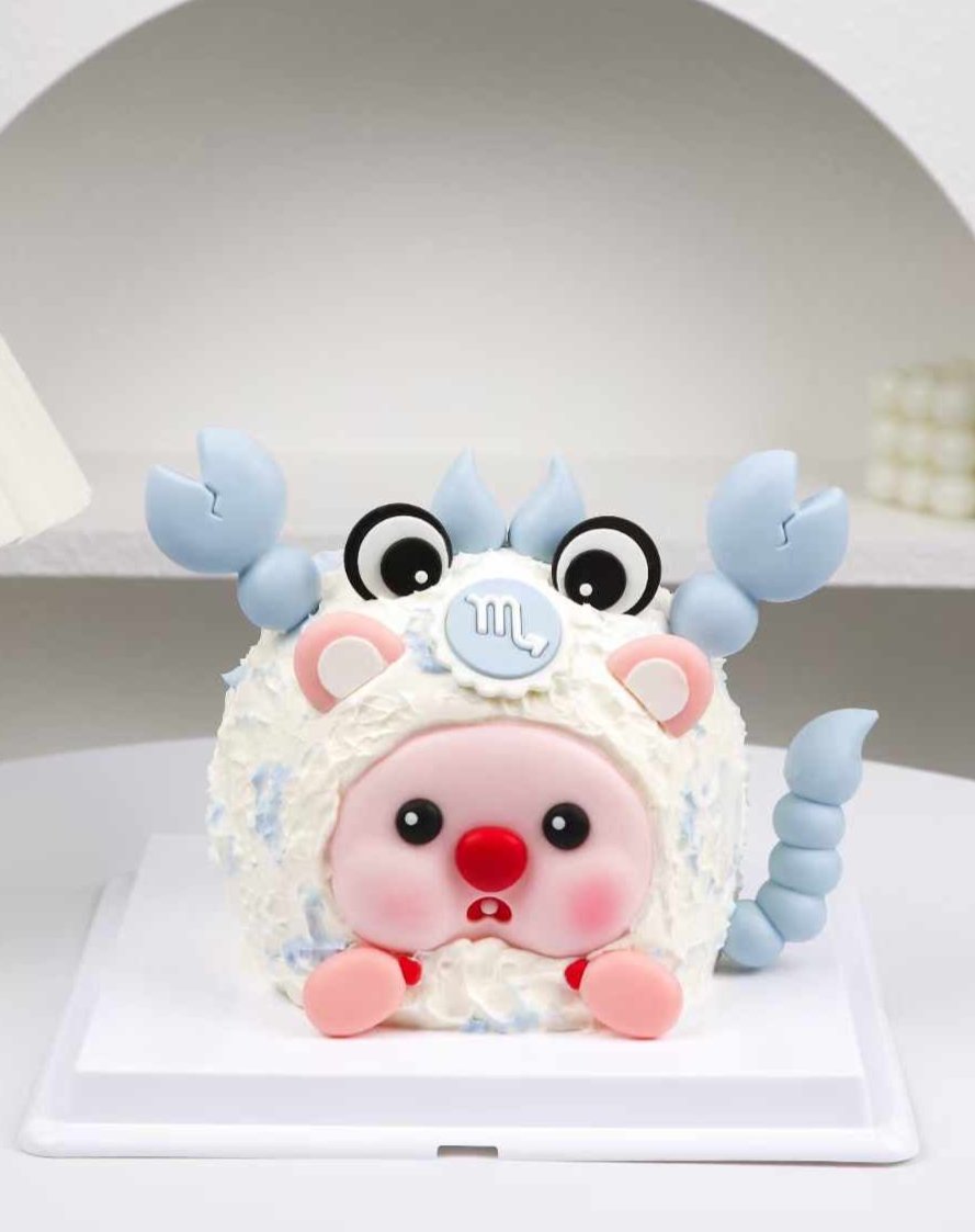 Scorpio Loopy Cake | Little Cake Box