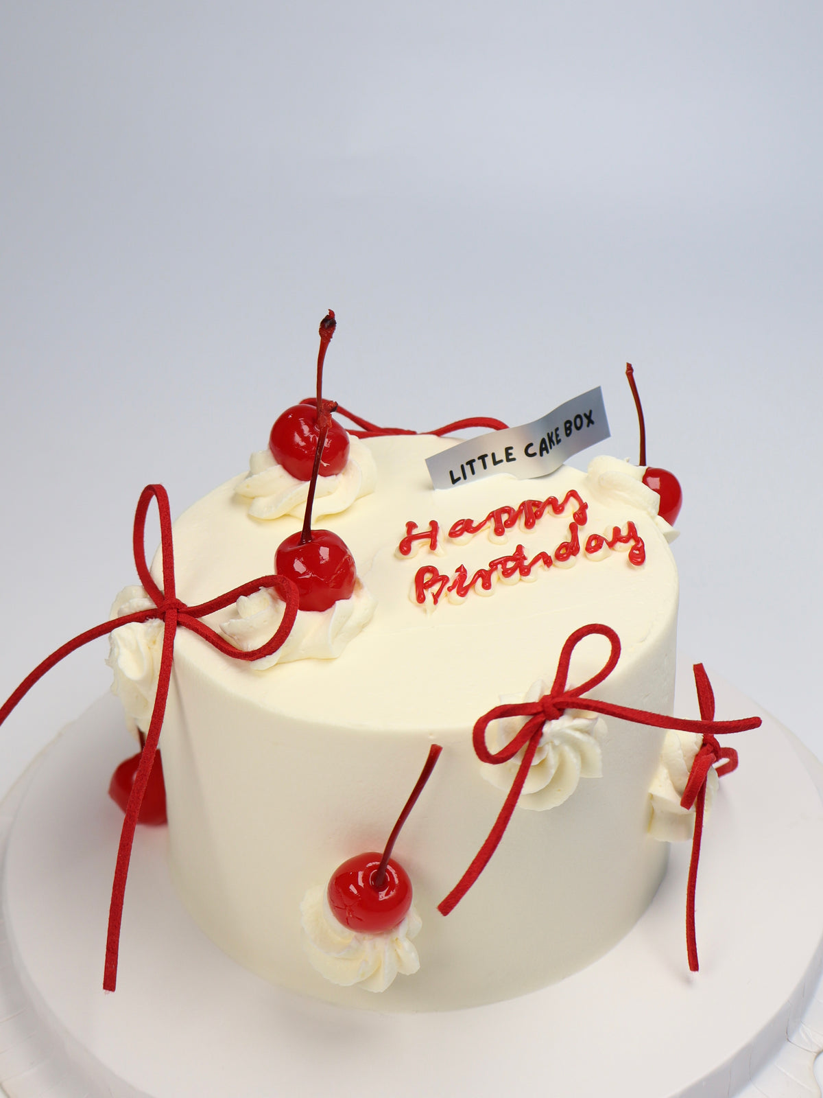 Cherry Babe Cake | Little Cake Box