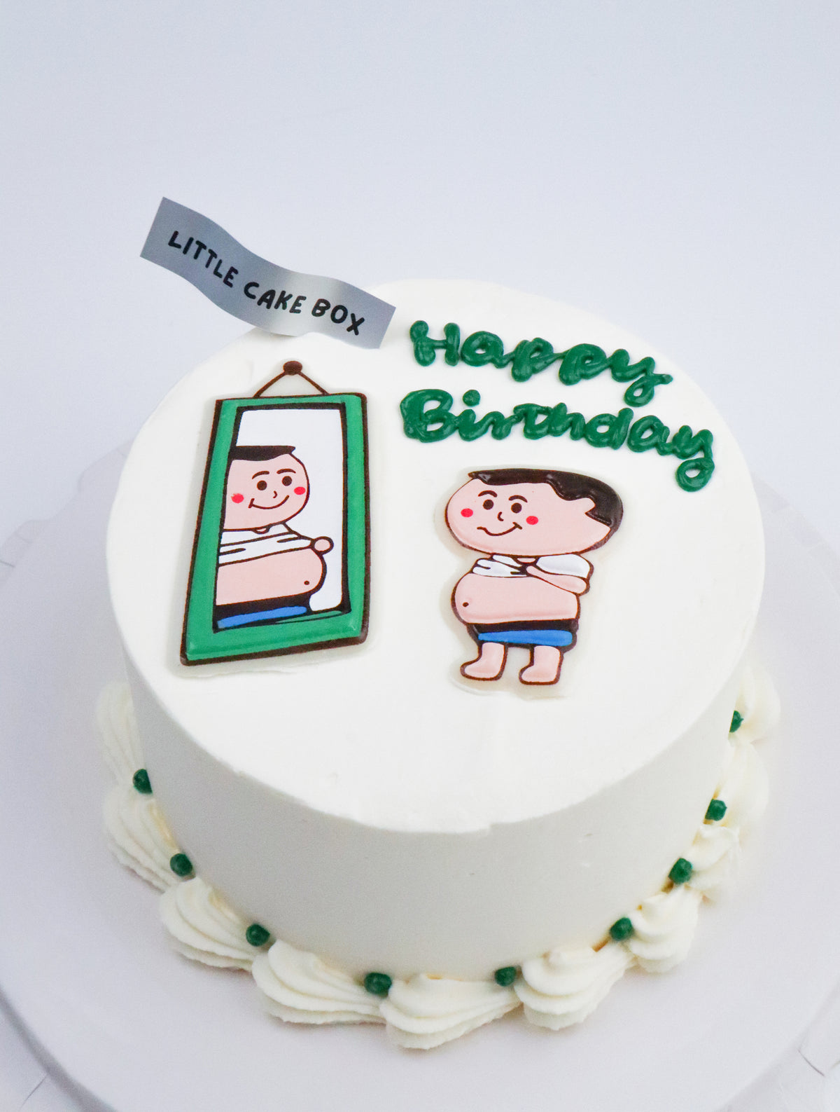 Handsome Guy Cake | Little Cake Box