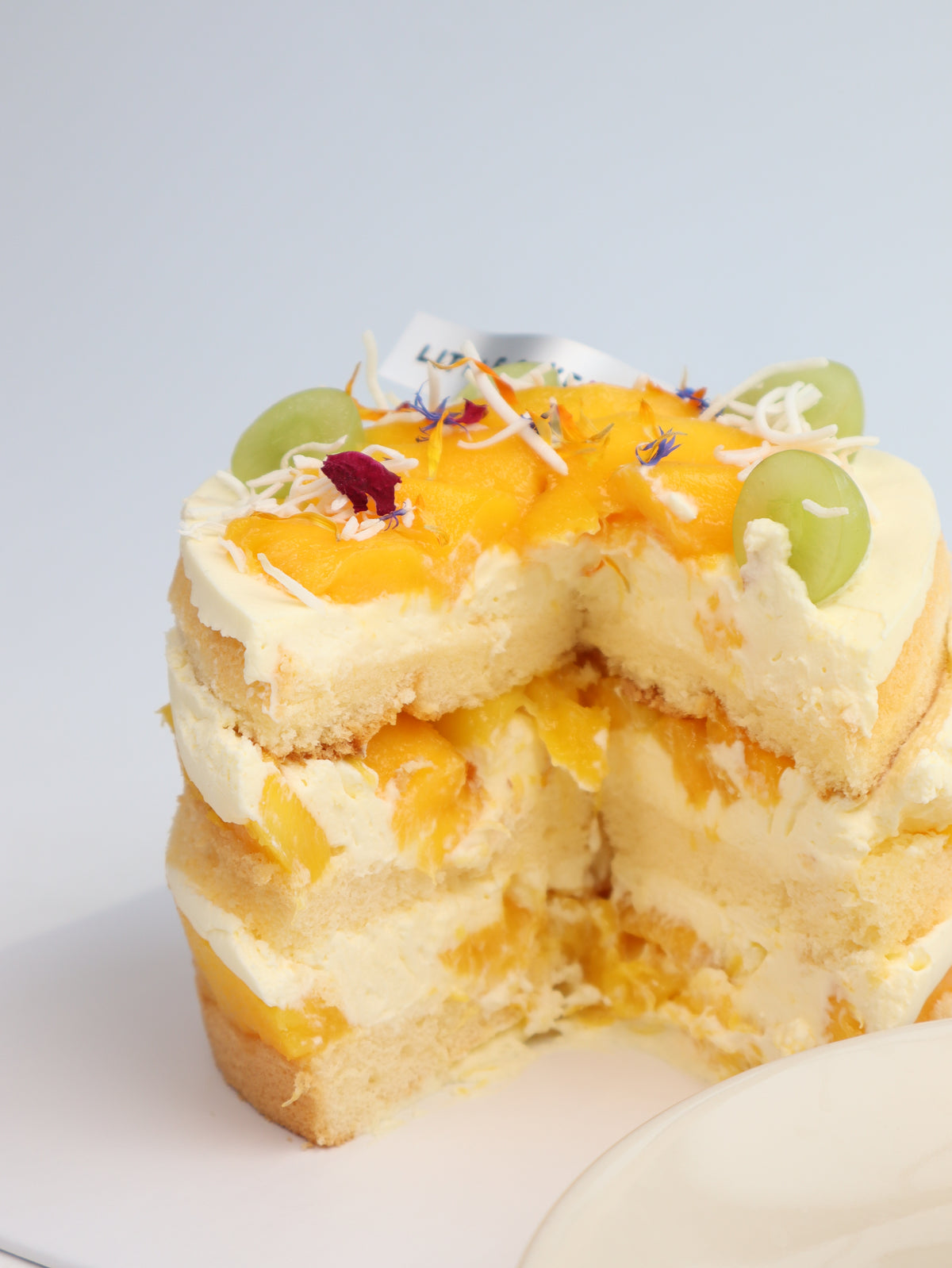 Fresh Mango Cake | Little Cake Box