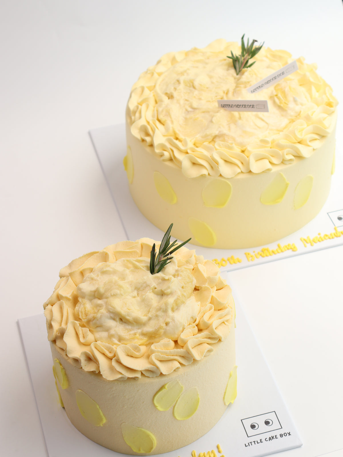 Triple Durian Cakes - Durian Cake Sydney | Little Cake Box