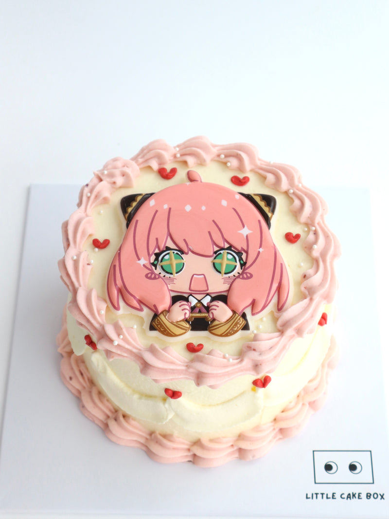 Anya Spy Family Cake | Little Cake Box