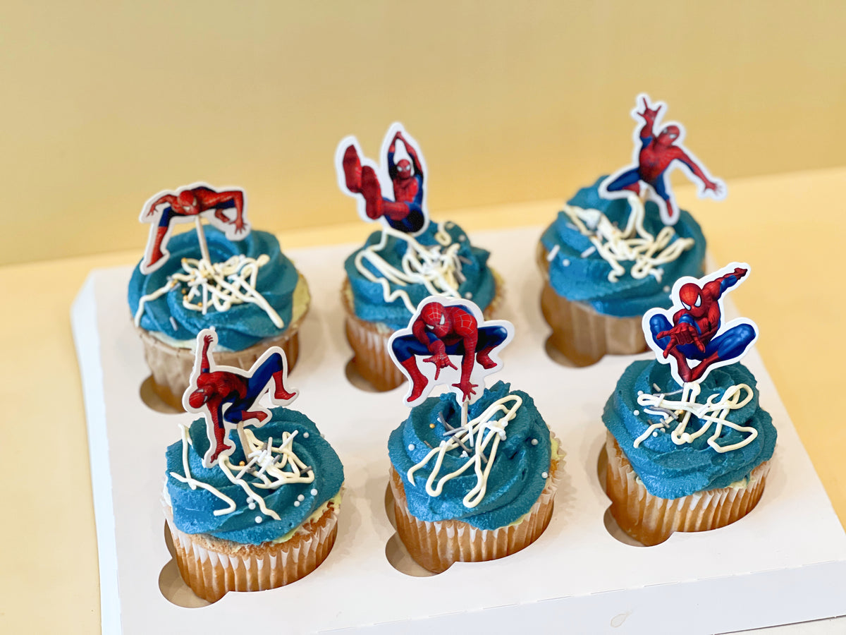 Spiderman Cupcake | Little Cake Box